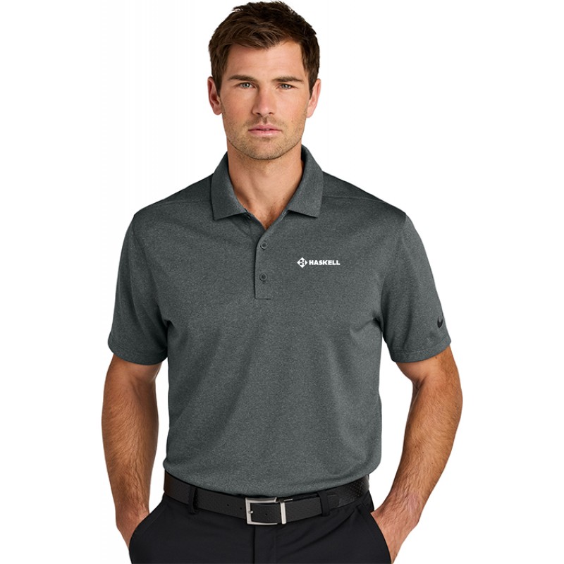 Nike Dri-FIT Smooth Heather Polo | Haskell Company Store by APS