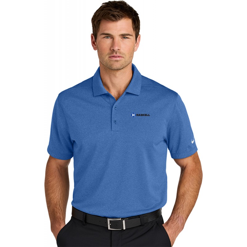 Nike Dri-FIT Smooth Heather Polo | Haskell Company Store by APS